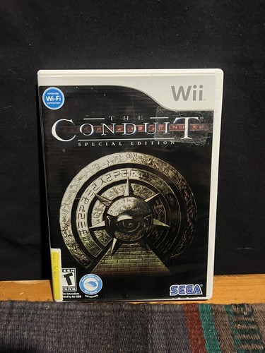 The Conduit Special Edition Nintendo Wii Game IOB w/ Manual & Art Book ...