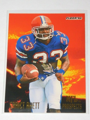 1994 FLEER NFL PROSPECTS ERRICT RHETT ROOKIE CARD #20 | eBay