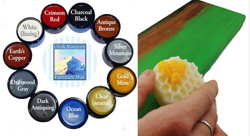 Chalk Painting Wax & Distressing Puck "All Natural" Choose Color 4 oz ...