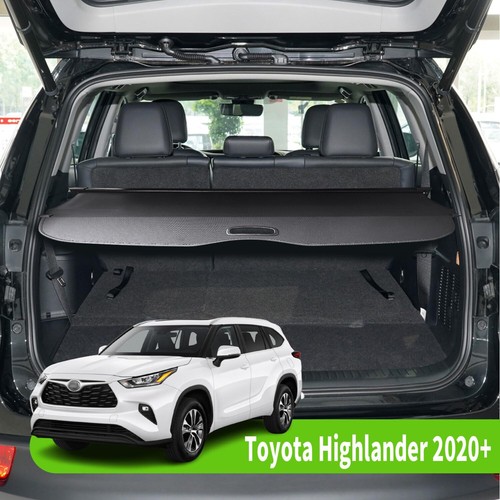 For 20-24 Toyota Highlander Cargo Cover Rear Trunk Privacy Cover ...