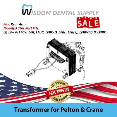 SALE! Transformer for Pelton & Crane LF I & LF+ /LFII/LFIII Series RPI ...