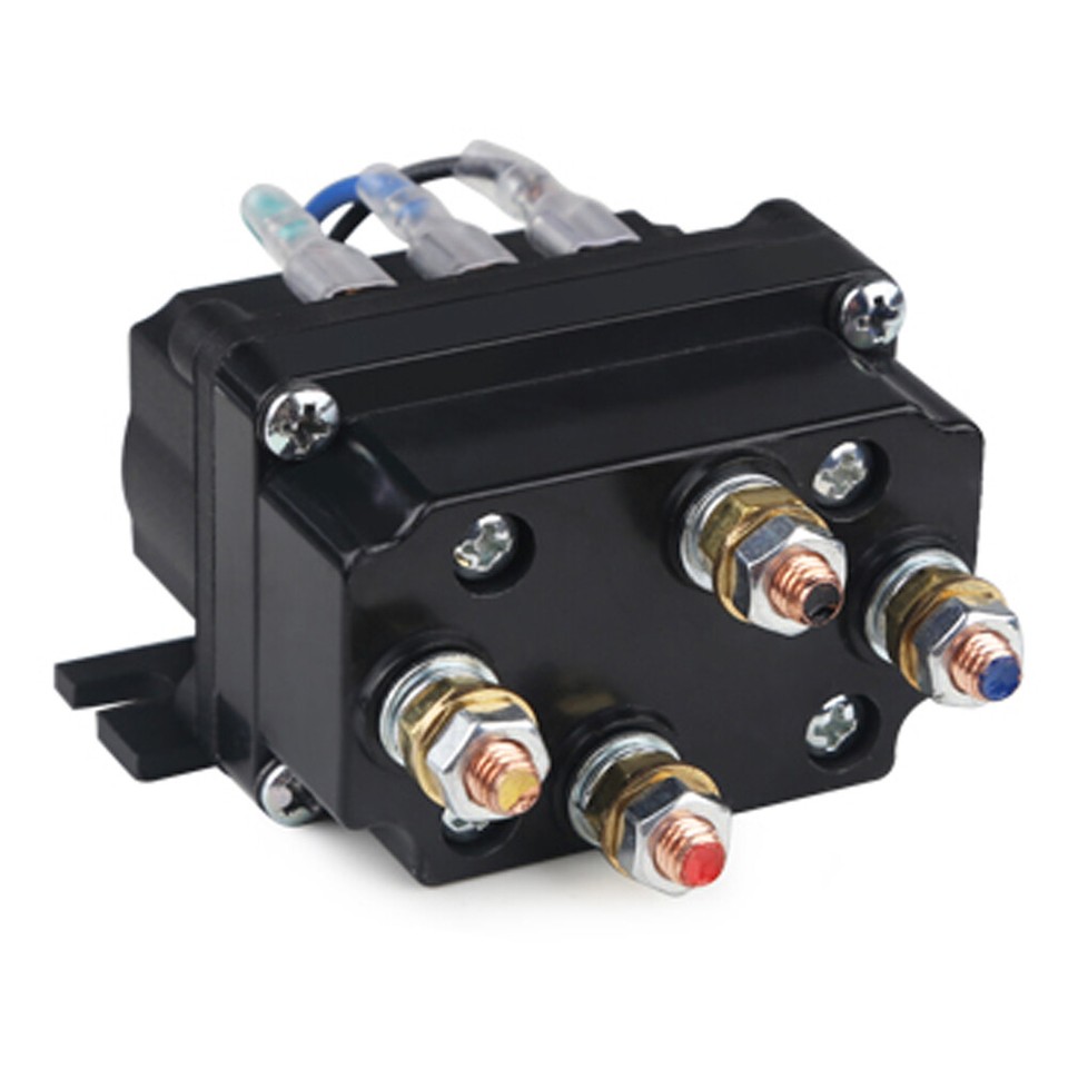 12V 250A Winch Solenoid Relay Contactor+2 Winch Remote Control ...