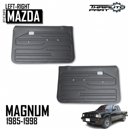 Grey Interior Pair Lr Inside Door Panel Fit Mazda B2200 B2500 1985-1998 ...