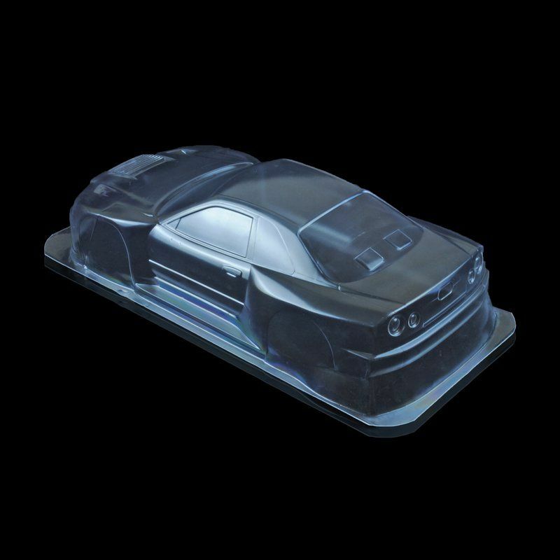 1/10 Lexan Clear RC Car Body Shell for Nissan CALSONIC Skyline GTR R34 ...