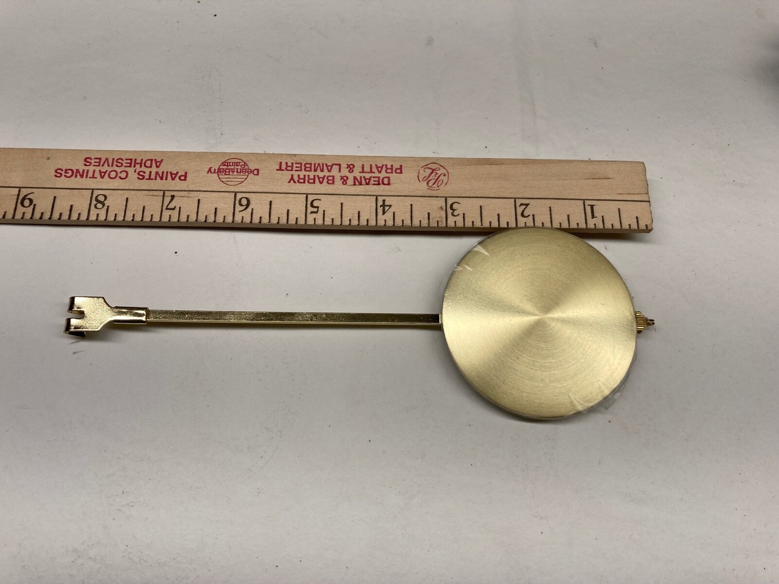 Takane clock pendulum movement quartz with 8" pendulum fits a 3/8 ...