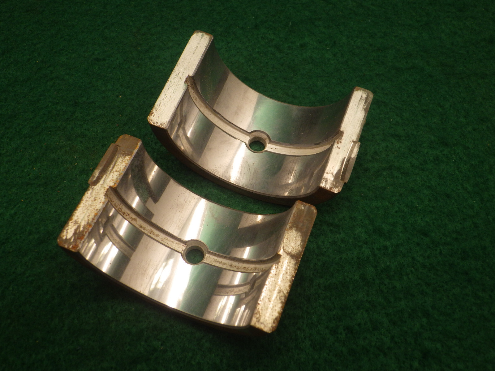 NOS Flathead ford main bearing set Adapts early crank to late block STD ...