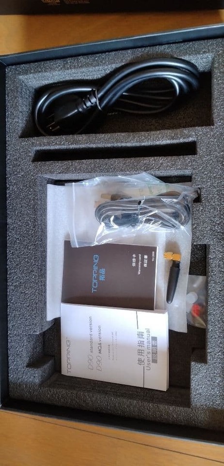 Topping D90 Silver Fully Balanced DAC Bluetooth Hi-Res MQA Tested | eBay