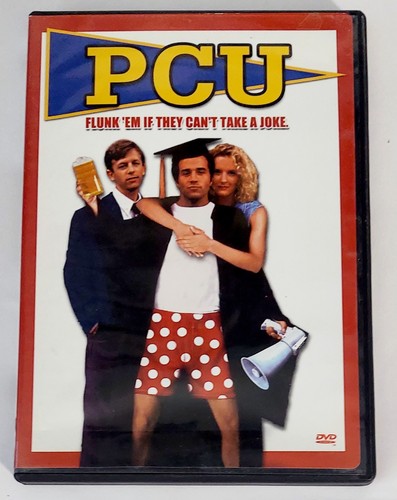 PCU (DVD, 2003, 1-Disc) 1994 Jeremy Piven David Spade W/Insert | eBay