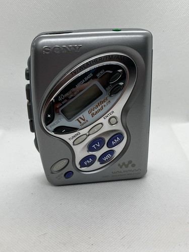 Sony Walkman WM-FX281 FM/AM Radio Cassette Tape Player NEW BELT Tested ...
