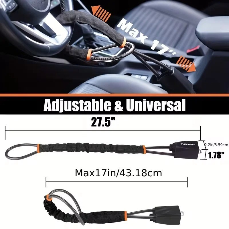 Ouvra Titan Car Lock,Titan Lock Steering Wheel Locks,Anti Theft ...