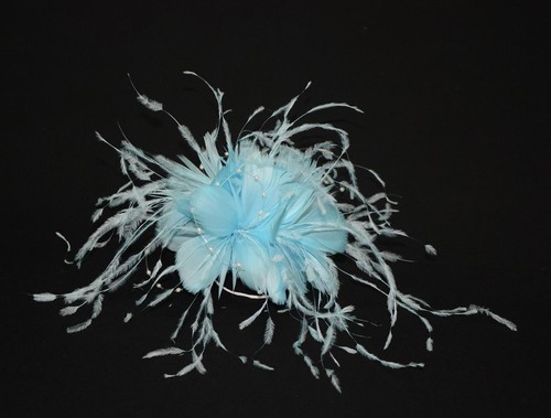 80 Colours Goose Coque Feather Twisted Mount Millinery Fascinator Hat ...