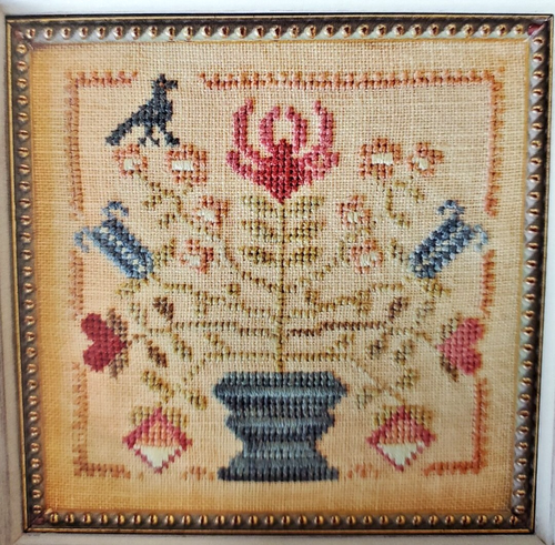 Blackbird Designs Cross Stitch Chart #6 Tulip and Lily Sampler ...