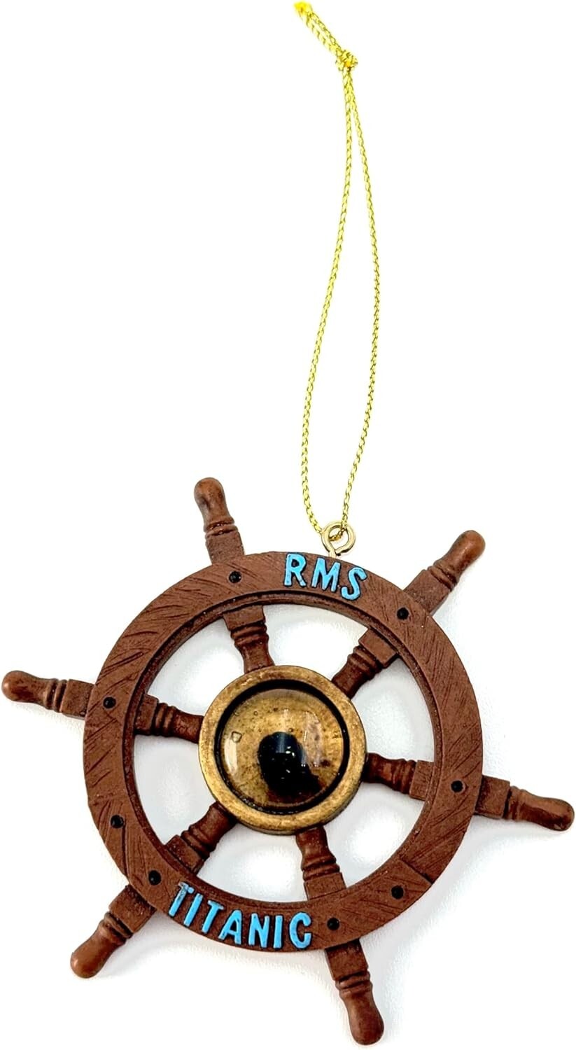 Authentic Titanic Coal Ship's Wheel from the Titanic Wreckage comes ...