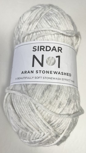 SIRDAR NO1 ARAN STONEWASHED YARN. 1pk. Col 0807. I COMBINE SHIPPING.SEE ...