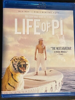 Life of Pi (Blu-ray/DVD, 2013, 2-Disc Set, Includes Digital Copy ...