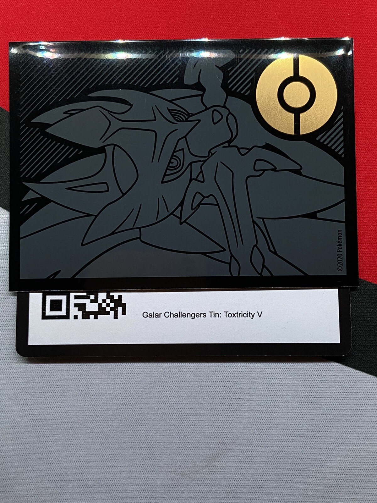 Galar Challengers Tin: Toxtricity V POKÉMON PTCG Online Code Card | eBay