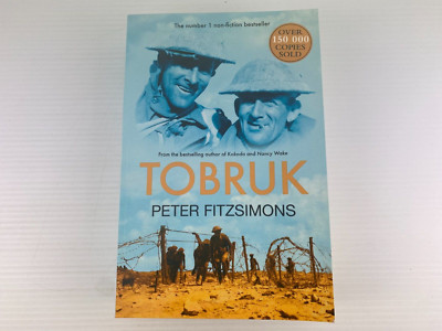 TOBRUK by PETER FITZSIMONS WW2 RATS AUSTRALIAN WAR HISTORY BATTLE ...