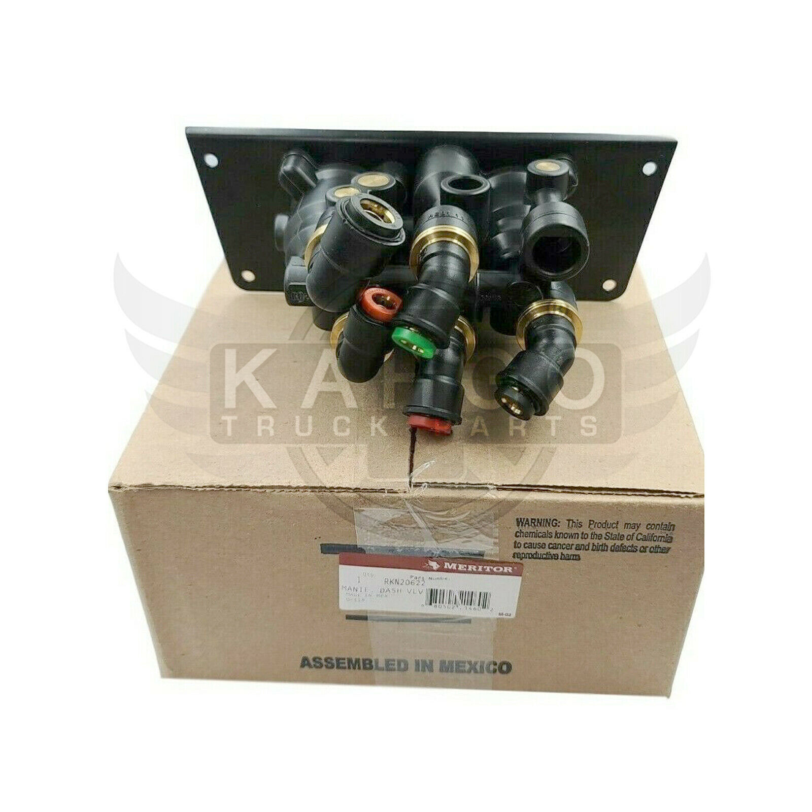 MERITOR WABCO AIR SYS MANIFOLD DASH VALVE PARKING BRAKE - RKN20622 | eBay