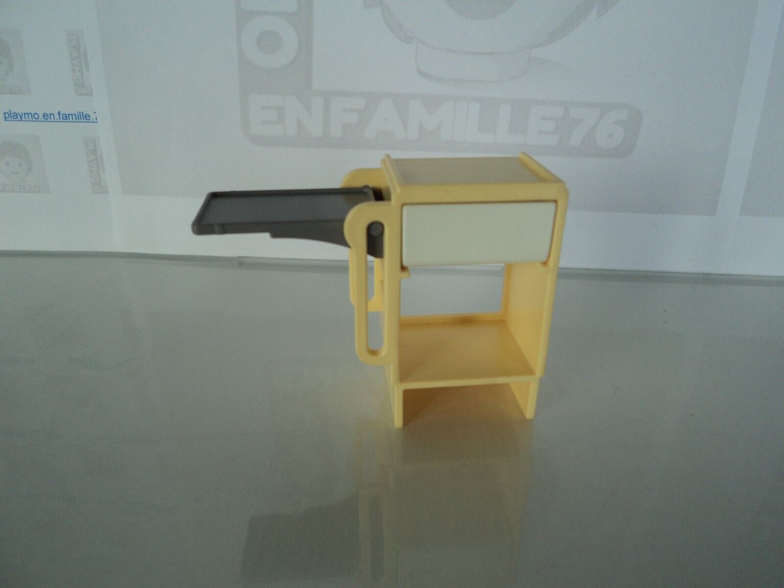 PLAYMOBIL vintage city life hôpital meuble tablette tiroir du set 4405 ...