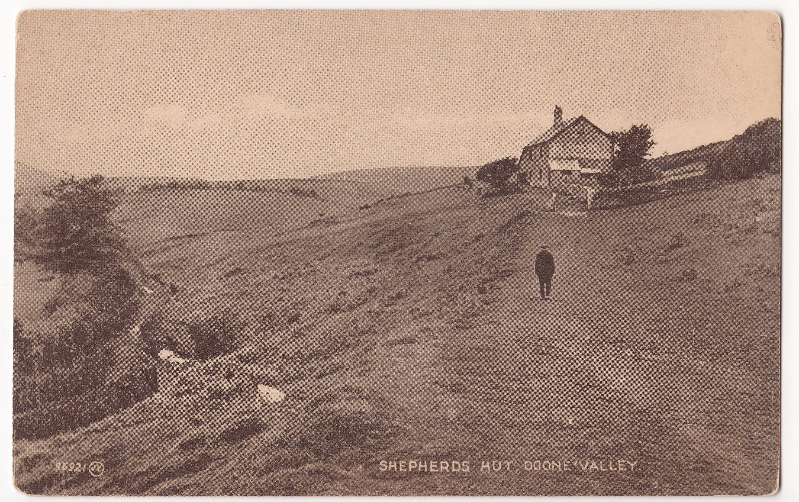 Devon; Shepherd's Hut, Doone Valley PPC, Unposted, By Valentines | eBay UK