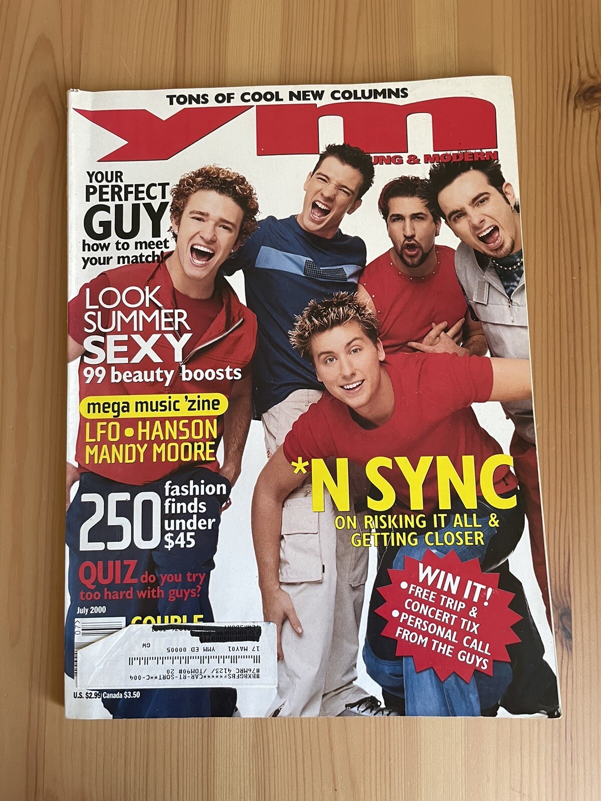 YM-June/July 2000-N Sync-Justin Timberlake-Beauty-Glamour-Romance | eBay