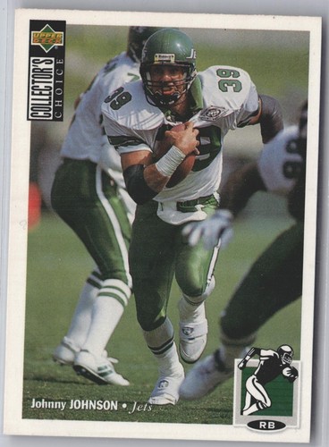 1994 Collector's Choice Football Card #190 Johnny Johnson | eBay