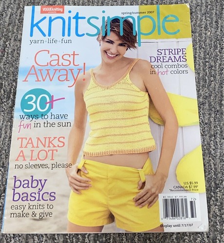 Knitting Magazine Lot Of 3 - Knit Simple, Knit ‘n Style & Easy Knit ...