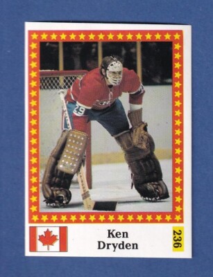 1991 Finnish Semic World Championships stickers Marabou #236 Ken Dryden ...