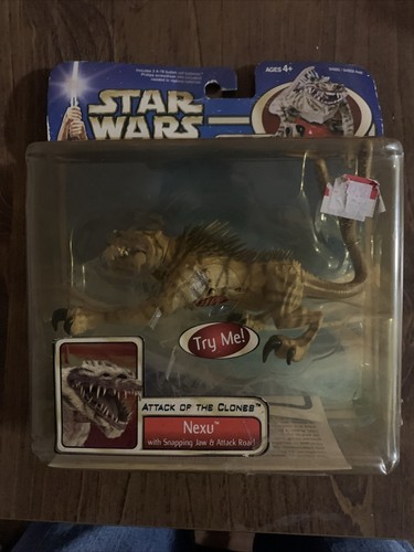 Vintage Star Wars Attack of the Clones Nexu Arena Beast Sealed 2002 ...