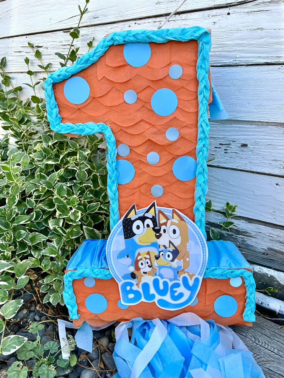 Bluey Number One Piñata Birthday Party | eBay
