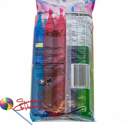 TNT SOUR ICE POP'S - 2 X 10 ice pops - KIDS PARTY ITEMS Stocking ...