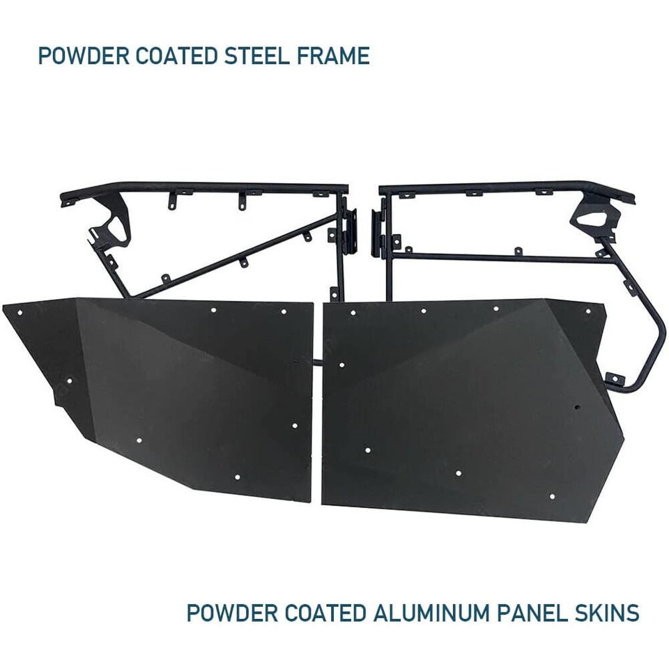 Full Aluminum Skins doors Kit For 2014-2021 Polaris RZR XP4 /1000 4 ...