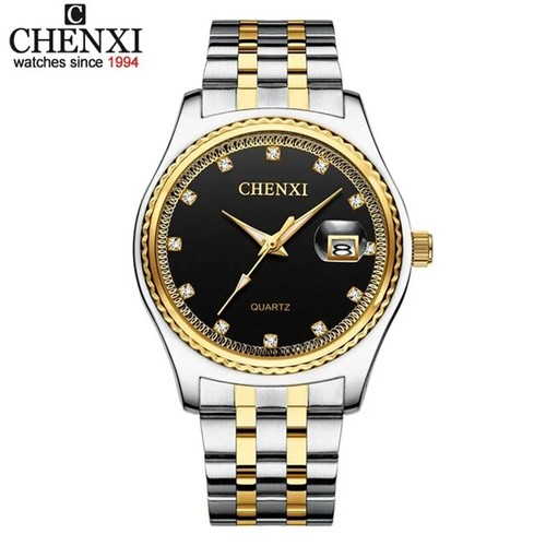 Chenxi 8204 Men Women Watches Dial Luxury Couples Quartz Stainless Steel Watch | eBay
