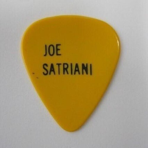JOE SATRIANI / GUITAR PICK RARE SURFING WITH THE ALIEN VINTAGE from ...