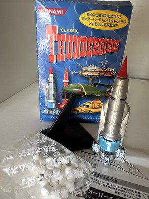 Konami Thunderbirds TB1 THUNDERBIRD 1 Model figure orig box Japan | eBay UK
