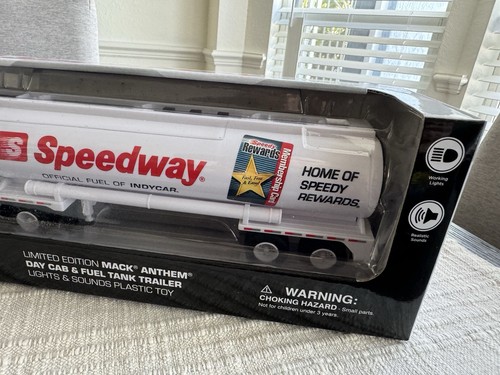 NEW First Gear SPEEDWAY Mack Anthem Day Cab Fuel Tank Trailer Truck ...