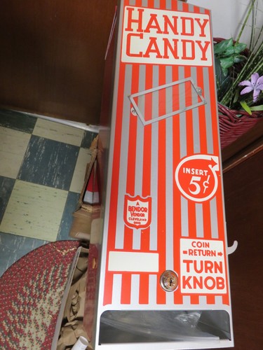 NOS in Original Box Late 40's Handy Candy 5 cent Vending Machine | eBay