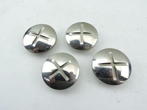 Stainless Rocker Covers Caps 70-4610 Triumph 650 T120R TR6R TR6C ...