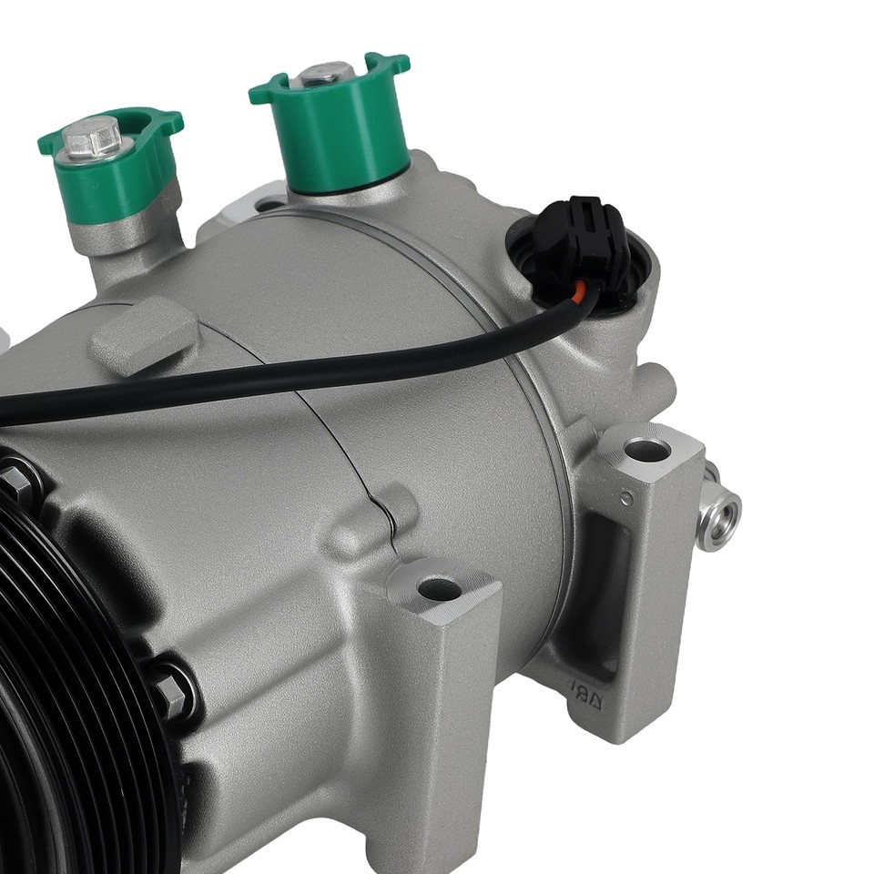 AC Compressor With 6-Groove Pulley For Hyundai Accent Kia Rio 2018-2019 ...