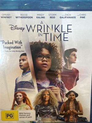 A Wrinkle in Time (2018, Blu-ray) Oprah Winfrey, L'Engle, Kaling, NEW ...