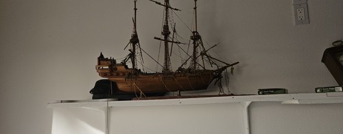 HMS Bounty Wooden Model Ship – Famous Mutiny of 1789 – Historic Replica ...