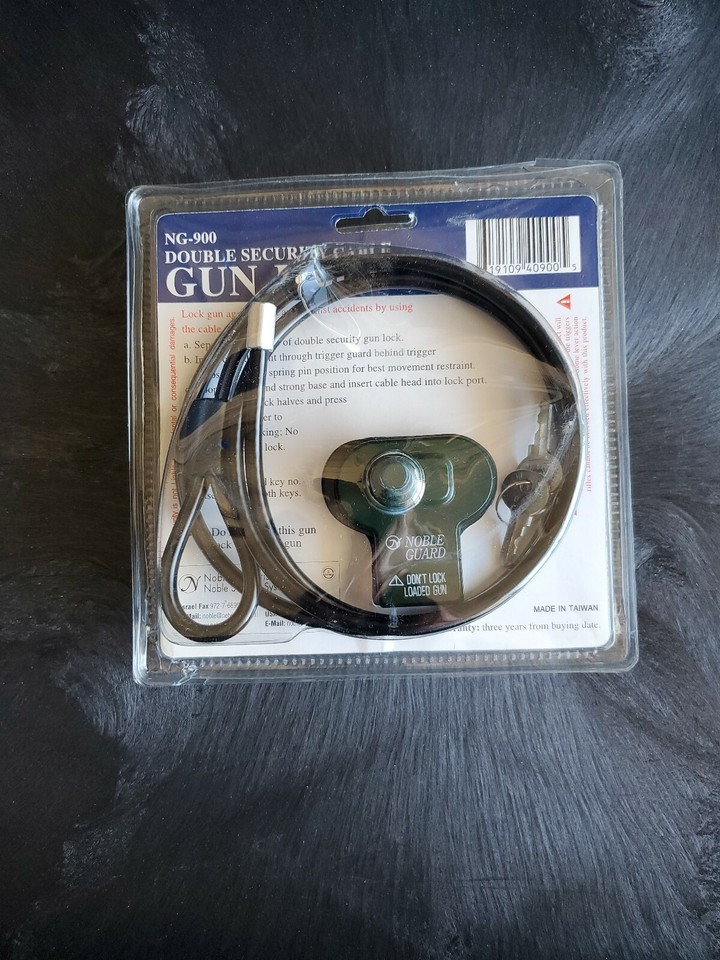 Noble Security NG-900 Double Security Cable Gun Lock | eBay