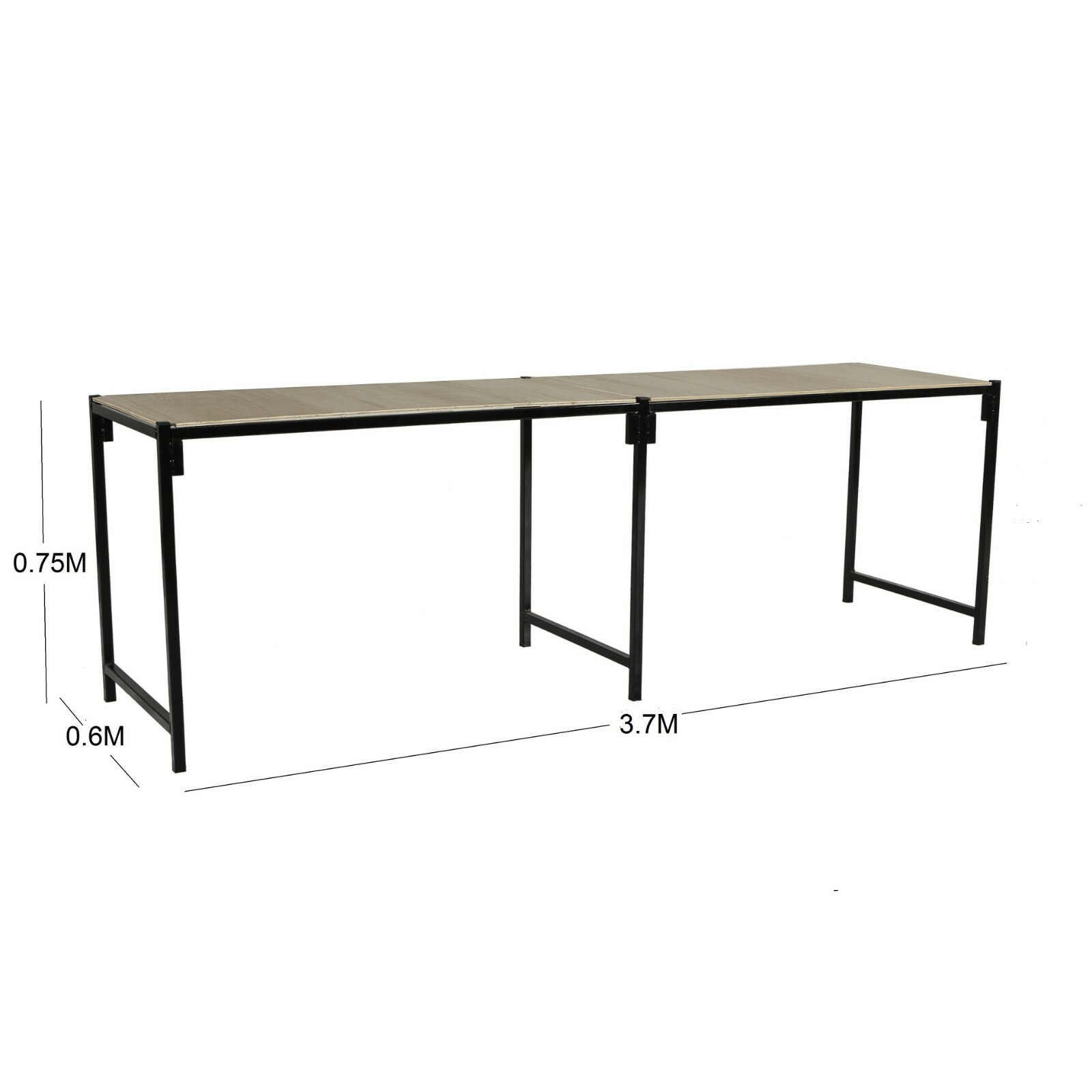 0.6M (2') Wide 3.7M - 4.3M Long Steel Framed Strong Portable Market ...
