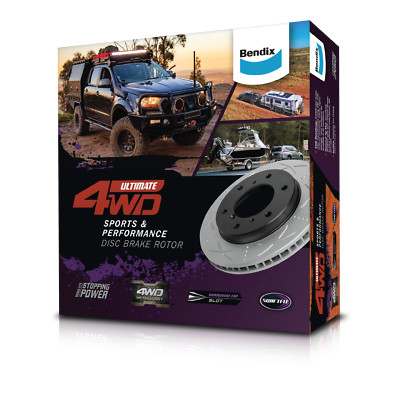Bendix Ultimate 4WD Front Brake Rotor for Holden Colorado RC, TFR85 ...