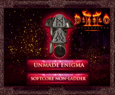 D2R Diablo 2 Resurrected Softcore NON-Ladder Enigma MP Fast delivery ...