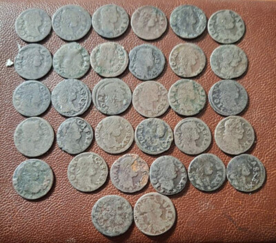 Lot 32 Very Rare Medieval Cooper Lithuanian/Polish Coins John II ...