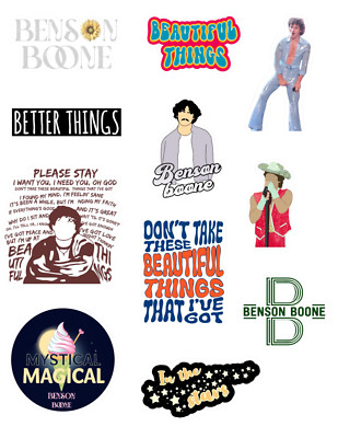 Benson Boone Sticker Pack | eBay