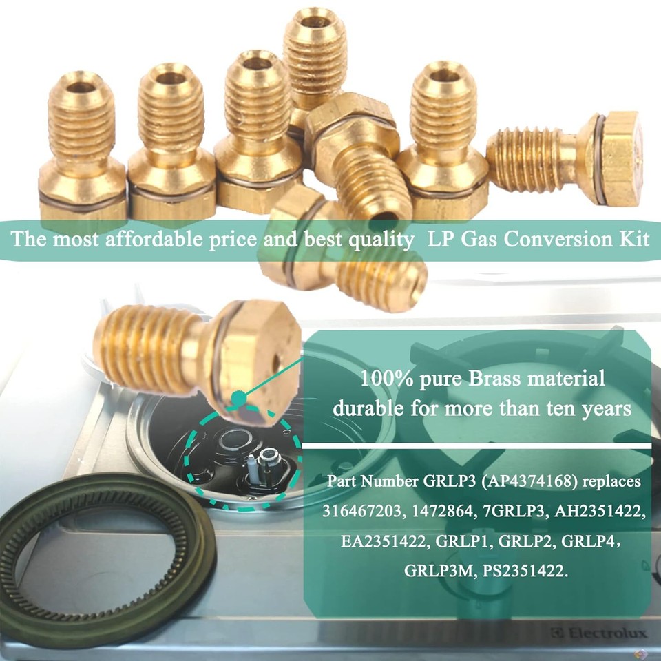 Range Gas To Propane Conversion Kit for Frigidaire , AP4374168 ...
