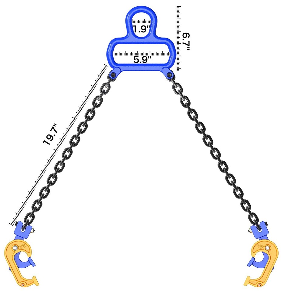 Chain Barrel Lifter for 55 Gal Metal/ Plastic Drum Vertical Hoist Self ...