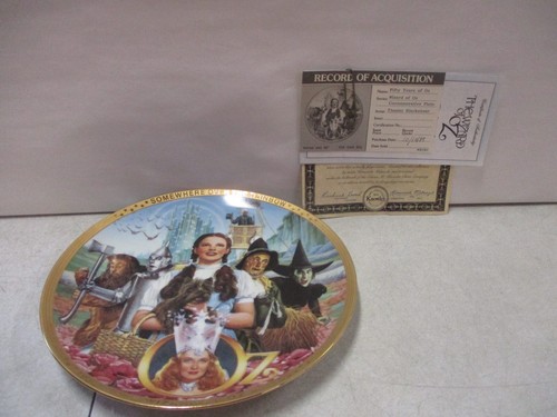Hamilton Collection Wizard of Oz 50 Years Collector Plate | eBay